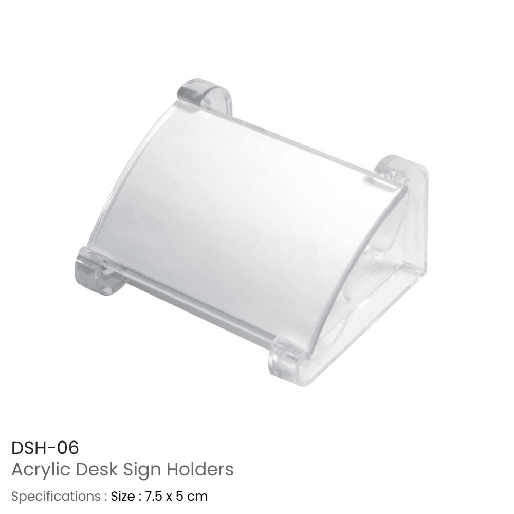 Acrylic Desk Sign Holders – Promotional Gifts Suppliers