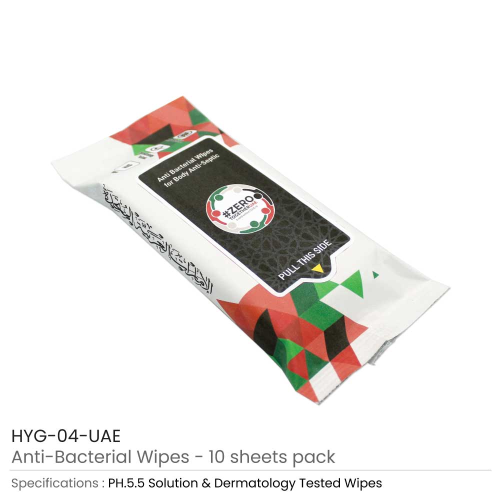 Anti-Bacterial Wipes – Promotional Gifts Suppliers