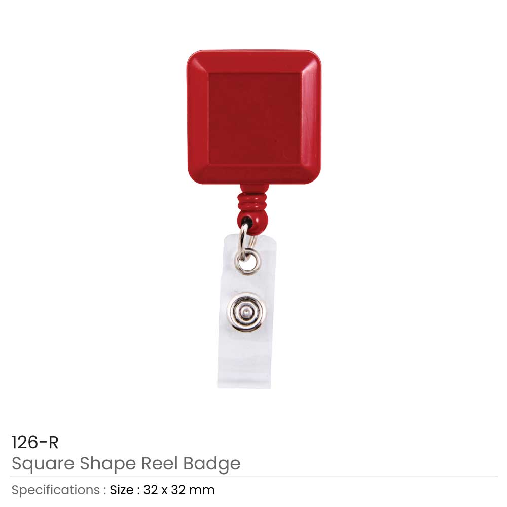Square Badge Reels – Promotional Gifts Suppliers