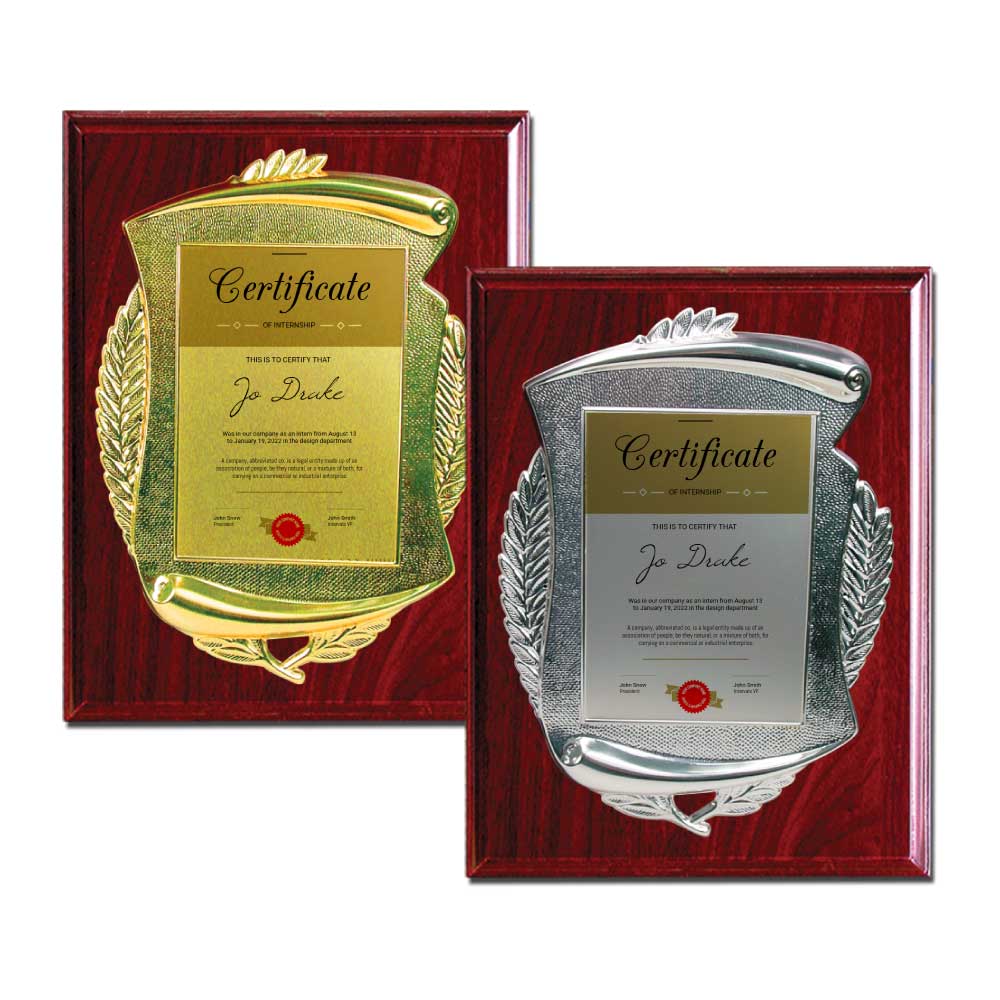 Wooden Plaques with Spanish Plate – Promotional Gifts Suppliers