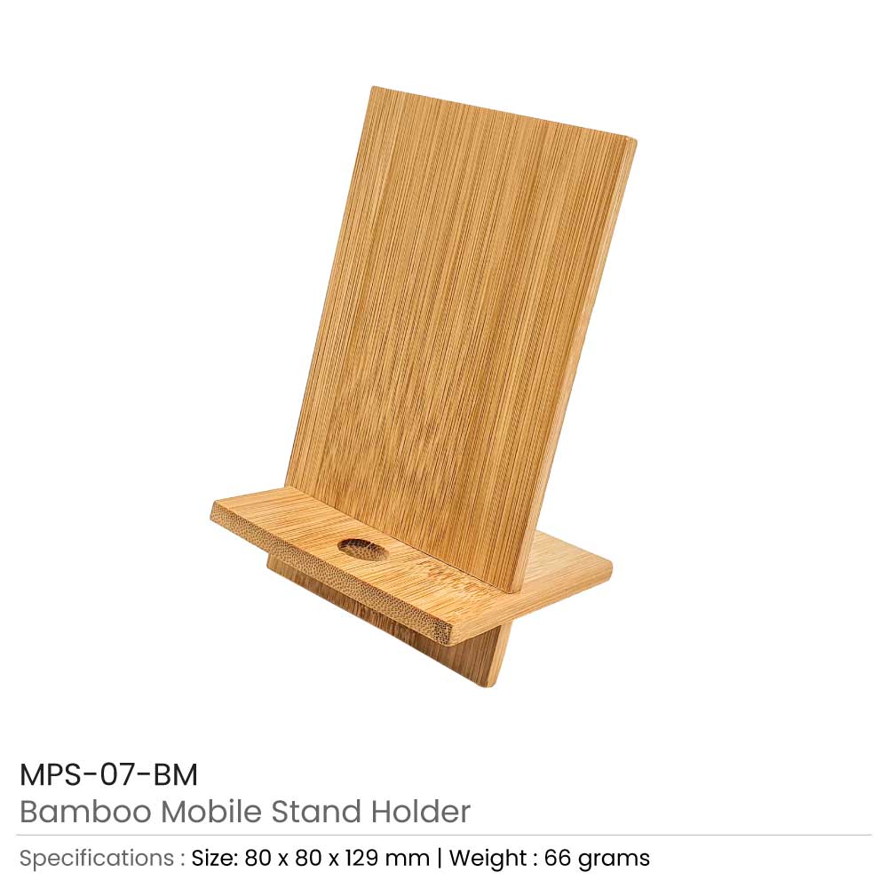 Bamboo Mobile Stands – Promotional Gifts Suppliers