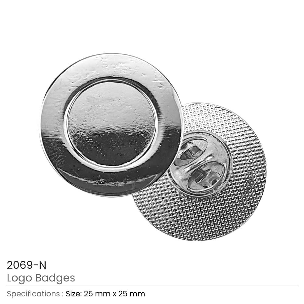 Round Logo Badges with Pin – Promotional Gifts Suppliers
