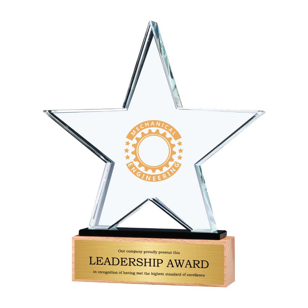 Star Shaped Crystal Awards – Promotional Gifts Suppliers