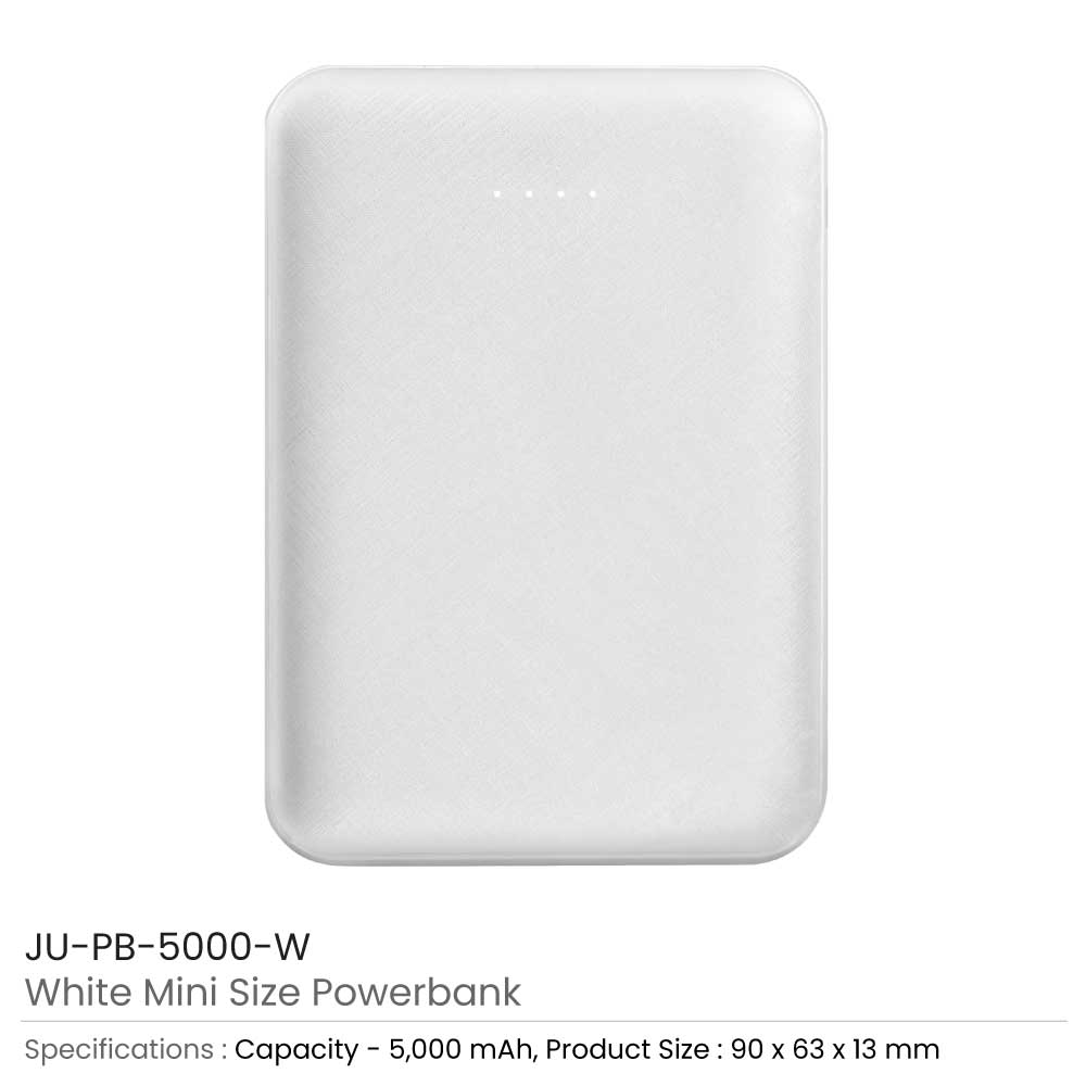 Mini Powerbank 5000 mAh – Promotional Gifts Suppliers