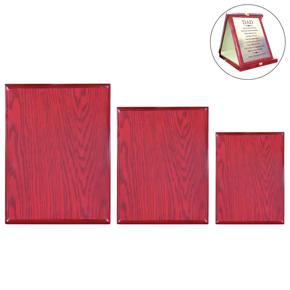 Portrait Wooden Plaques with Box – Promotional Gifts Suppliers